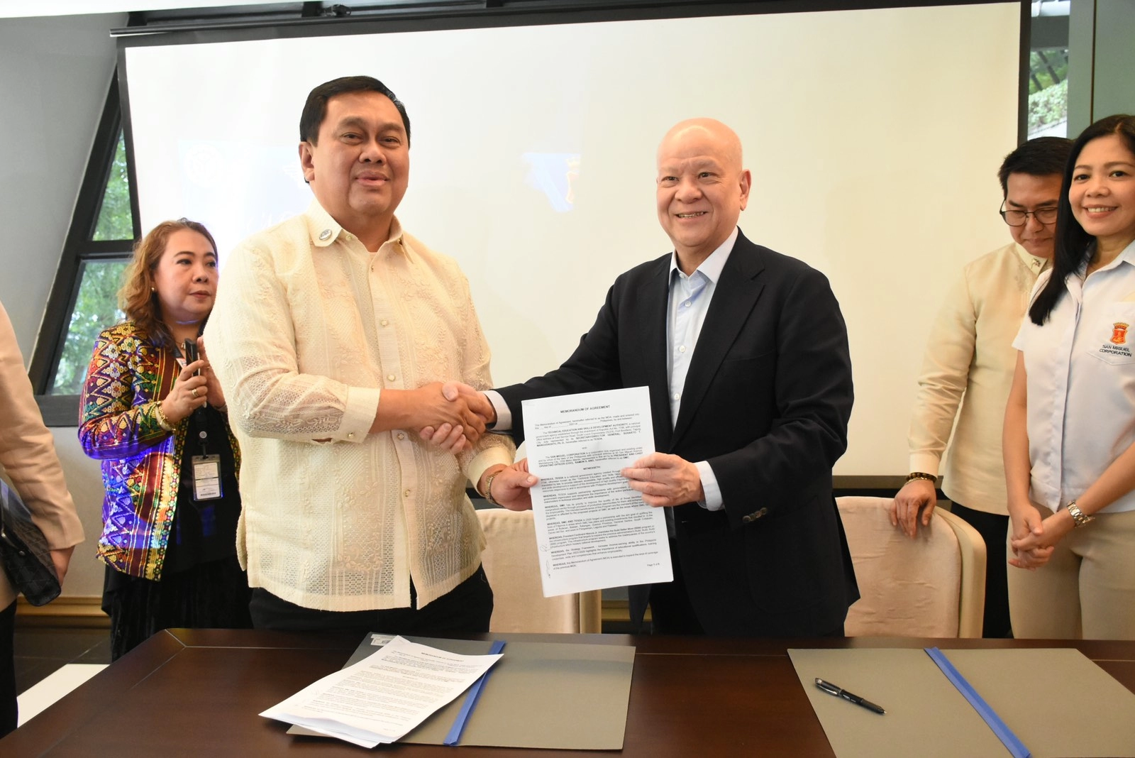 SMC, TESDA partner to start training Filipino workers for jobs at NMIA ...